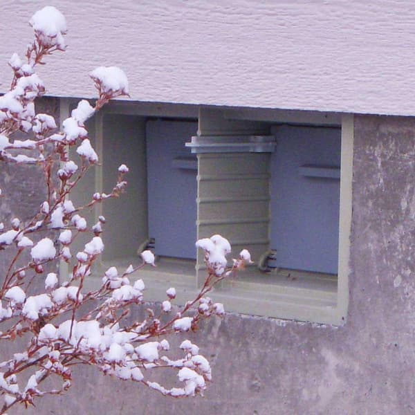 Gibraltar Building Products 16 in. x 6 in. Plastic Block Vent with ...