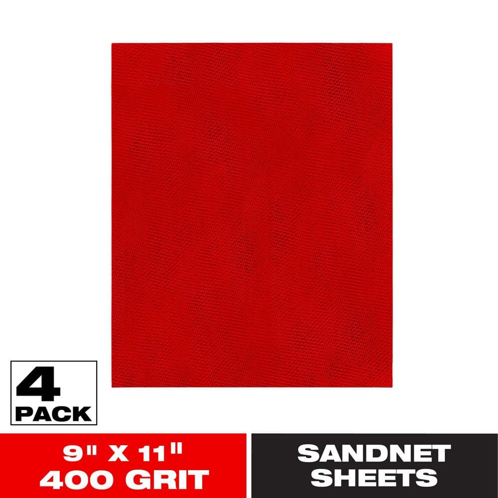 DIABLO Sand Demon 9 in. x 11 in. 400 Grit Micro Fine Coarse Reusable ...
