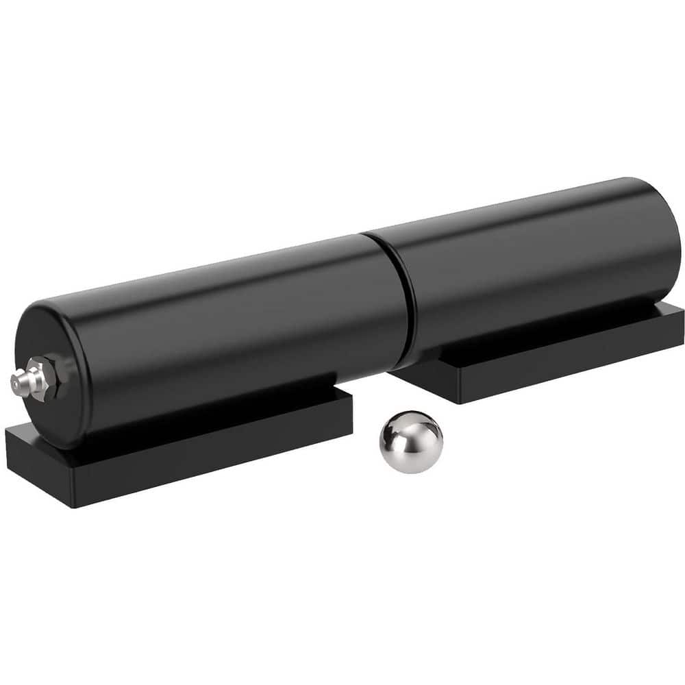 Heavy Duty Gate Hinges 7 in. x 1.25 in. x Durable Black Iron for Swing ...