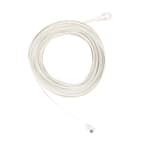 Commercial Electric 50 ft. Telephone Line Cord, Light Almond 50FT LPP 4C IV