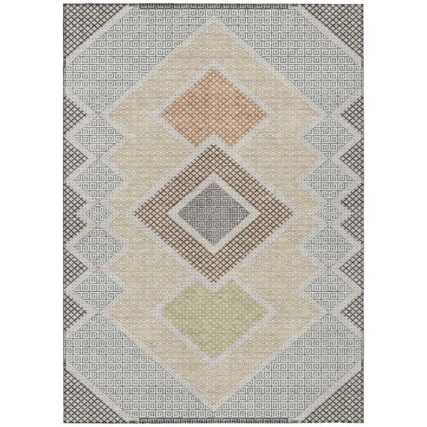 Addison Rugs Chantille Machine Washable Indoor/Outdoor Abstract ACN2111 ...