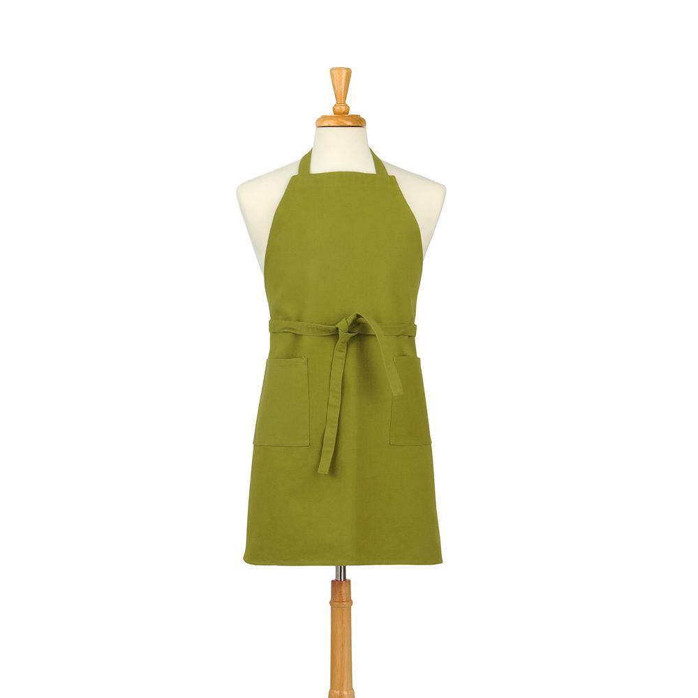 ASD Living Two Pocket Cotton Canvas Chef's Apron, Lime Green-01-420 ...