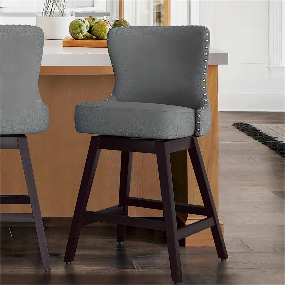 Have a question about cozyman Hampton 26 in. Gray Solid Wood Frame ...