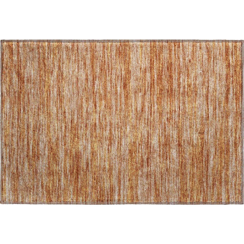 Addison Rugs Mayfield Premium Machine Washable Abstract AMF951 Copper 2 ...