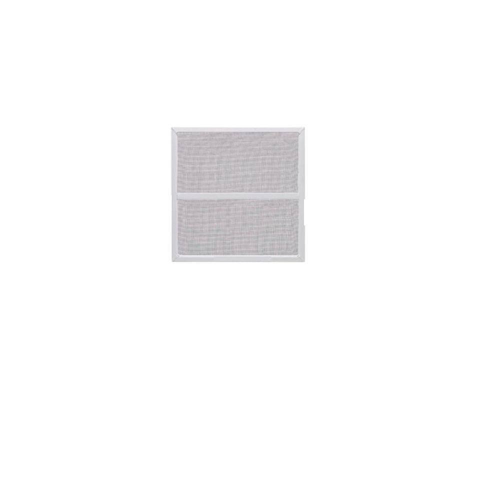 Air Master Windows and Doors 24 in. x 49-1/4 in. White Aluminum Master ...