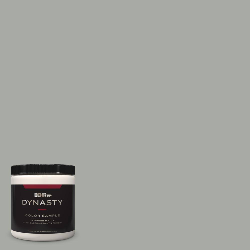 BEHR DYNASTY 8 oz. #PPU25-15 Flipper Matte Stain-Blocking Interior ...