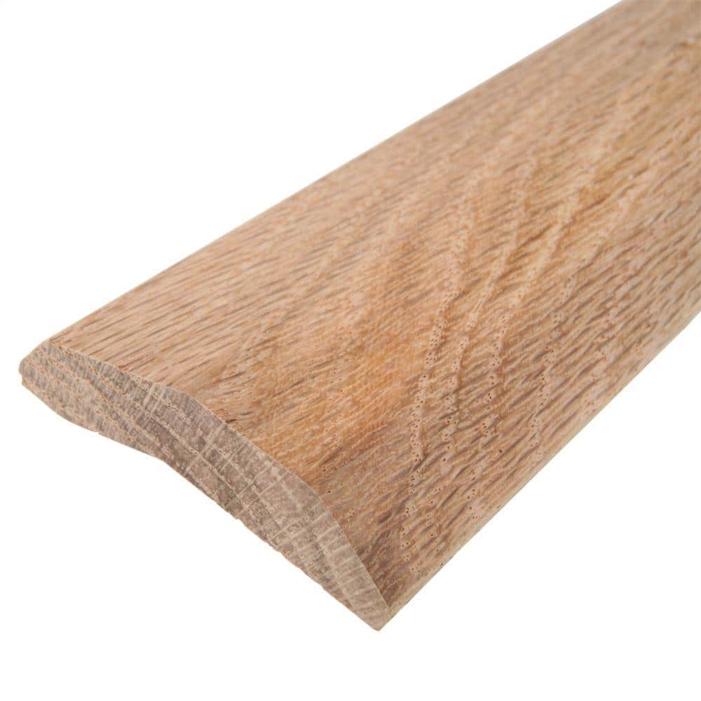 TrimMaster Oak Hardwood 2 in. x 72 in. Carpet Trim Transition Strip ...