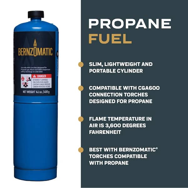 Bernzomatic propane 14.1 oz store