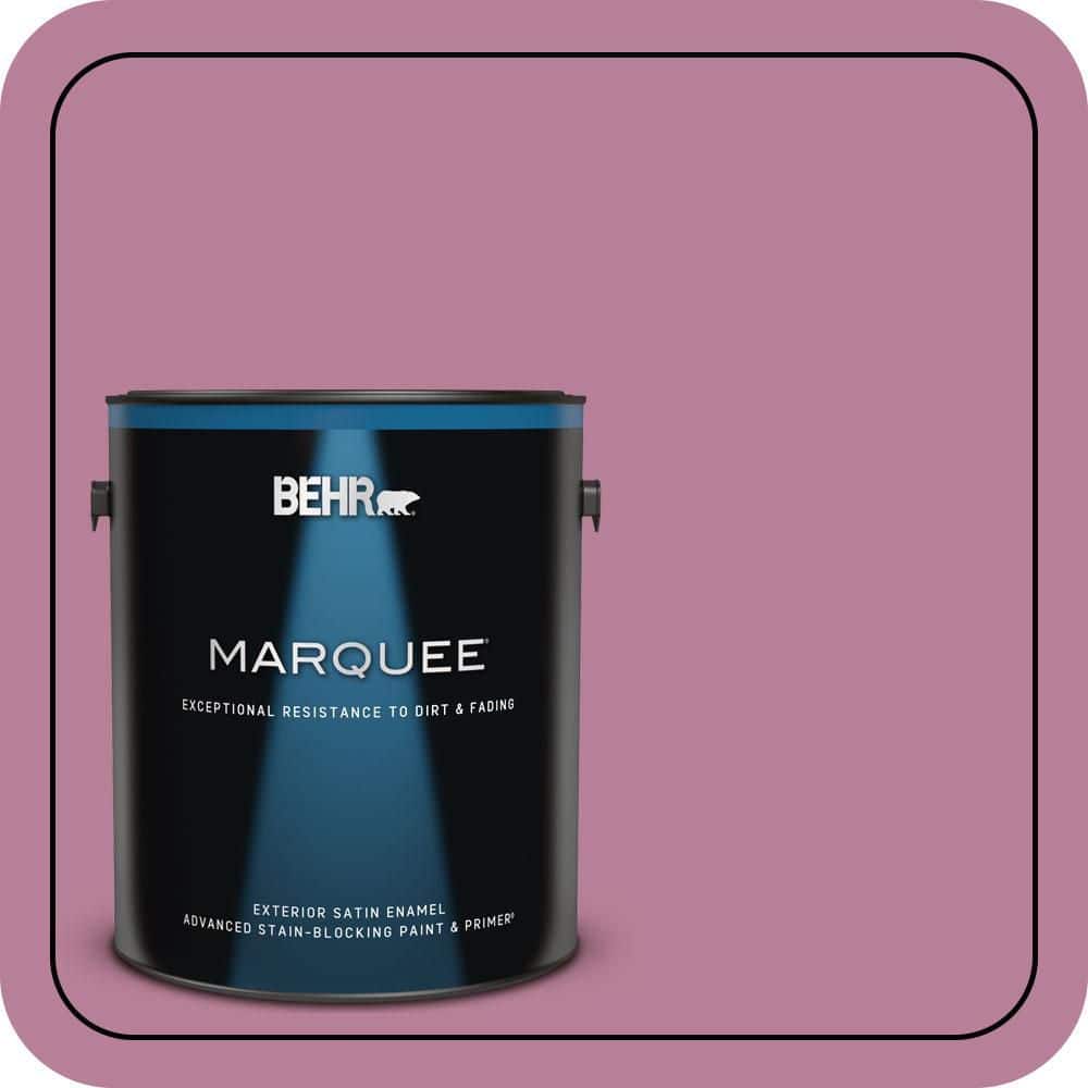 BEHR MARQUEE 1 gal. #M130-5 Cabaret Satin Enamel Exterior Paint ...