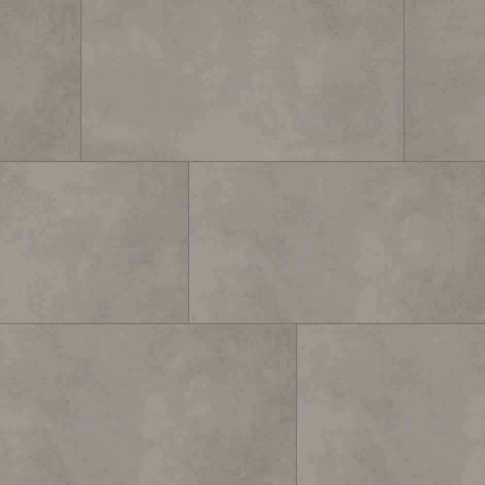 Daltile Indoterra Trail 12 in. x 24 in. Matte Porcelain Concrete Look ...
