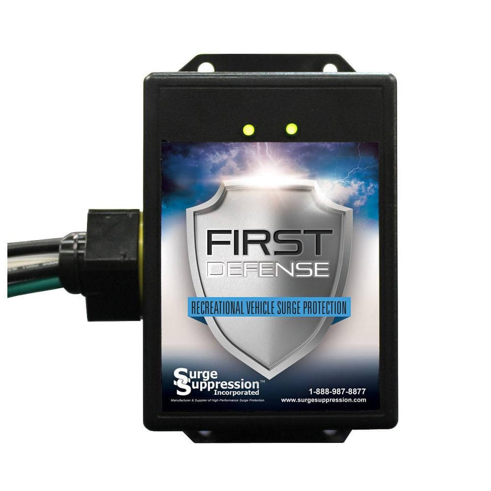 FIRST DEFENSE 50 Amp Hardwired 50 kA RV Surge Protector RV-111 - The ...