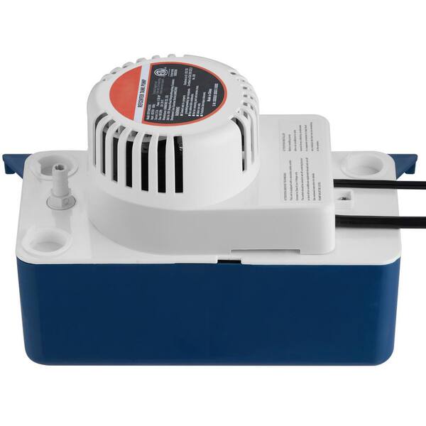 SKYSHALO Condensate Removal Pump, 1/30 HP, 100 GPH, 24 ft. Lift, 115V ...