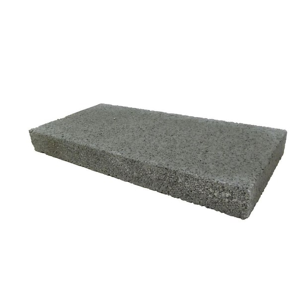 16 in. x 8 in. x 2 in. Concrete Solid Block 010200A - The Home Depot