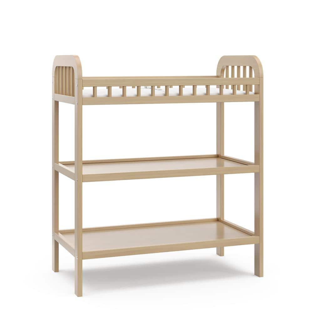 Storkcraft Pasadena Driftwood Changing Table with Water-Resistant ...