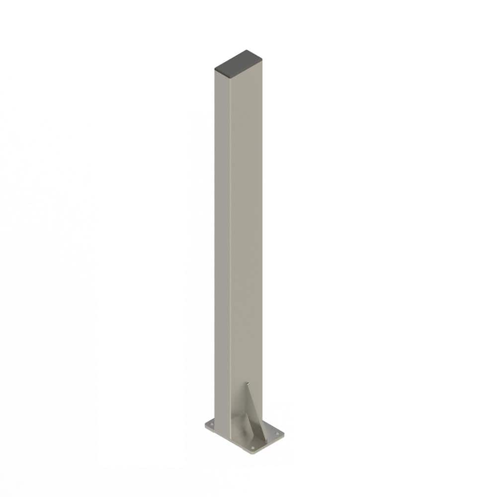 HEALTHCRAFT PT Rail Mast 39 in. x 4 in. Floor Mounted Vertical Support ...