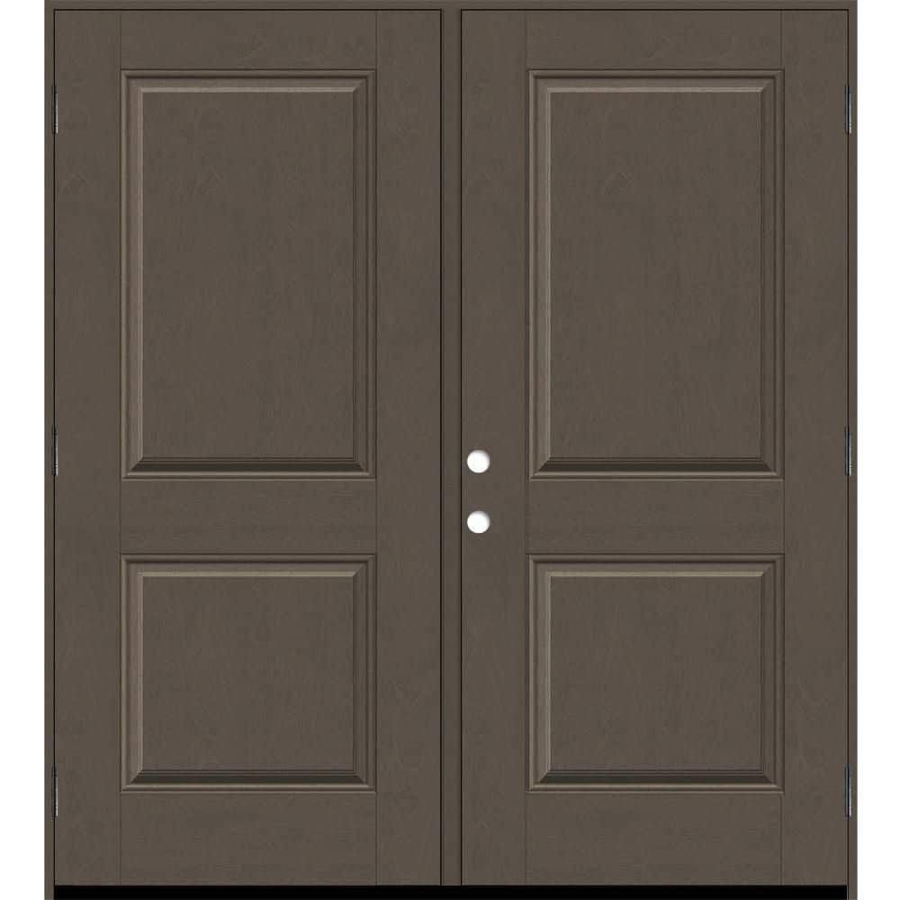 Steves & Sons Regency 72 in. x 80 in. 2P Squaretop RHOS Ashwood Stain ...