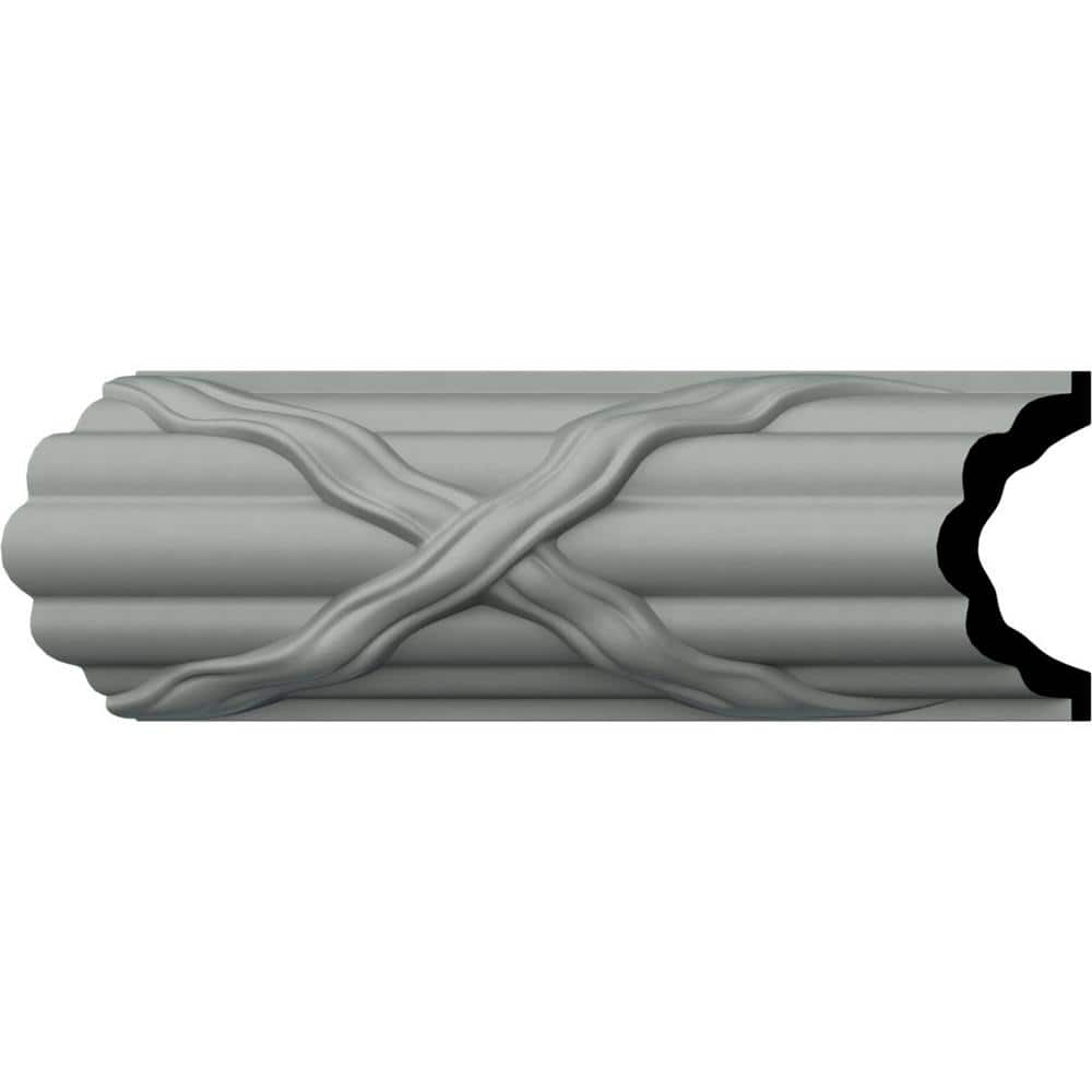 Ekena Millwork SAMPLE - 2-3/8 in. x 12 in. x 3-1/2 in. Polyurethane ...