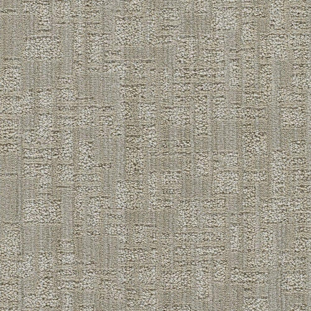 Lifeproof Tinker Treasure-Blaze Gray-45 oz. SD Polyester Pattern Carpet ...