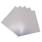 DTA 12 in. x 12 in. Adhesive Mosaic Mesh Backer Suppor and Leveler (5 ...