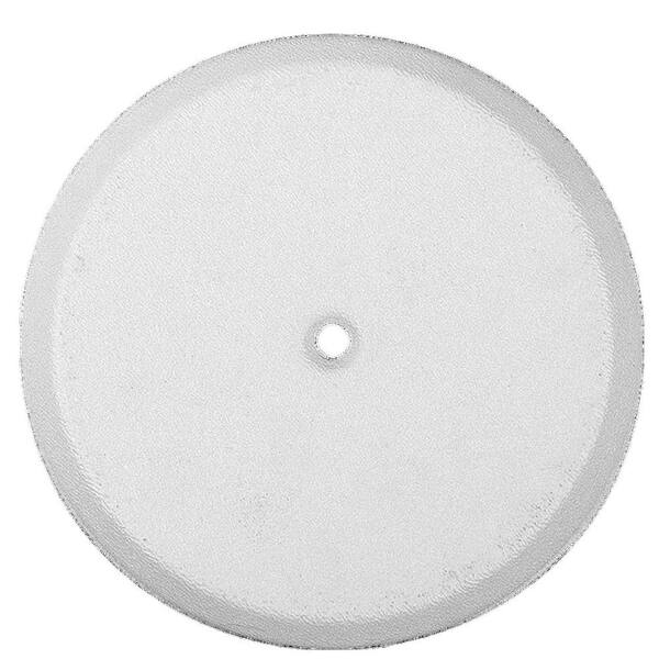 Everbilt 5 in. Plastic Flat Cleanout Cover Plate in White HTD1505WH ...