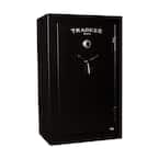 Tracker Safe 24-Gun Fire-Resistant Combination/Dial Lock Gun Safe, Gray ...