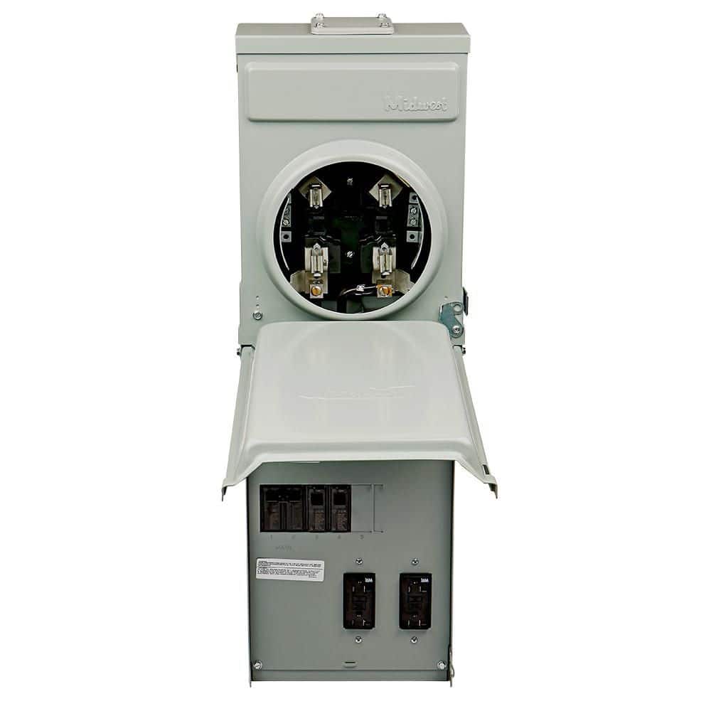 Midwest Electric Products 100 Amp 3-Space 6-Circuit Main Breaker ...