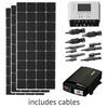 Grape Solar 600-Watt Off-Grid Solar Kit with A/C Inverter GS-600-KIT ...