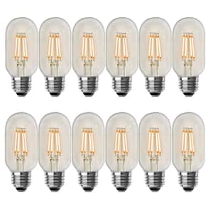 Reviews for Feit Electric 40-Watt Equivalent T14 Dimmable Spiral Filament Clear Glass E26 ...