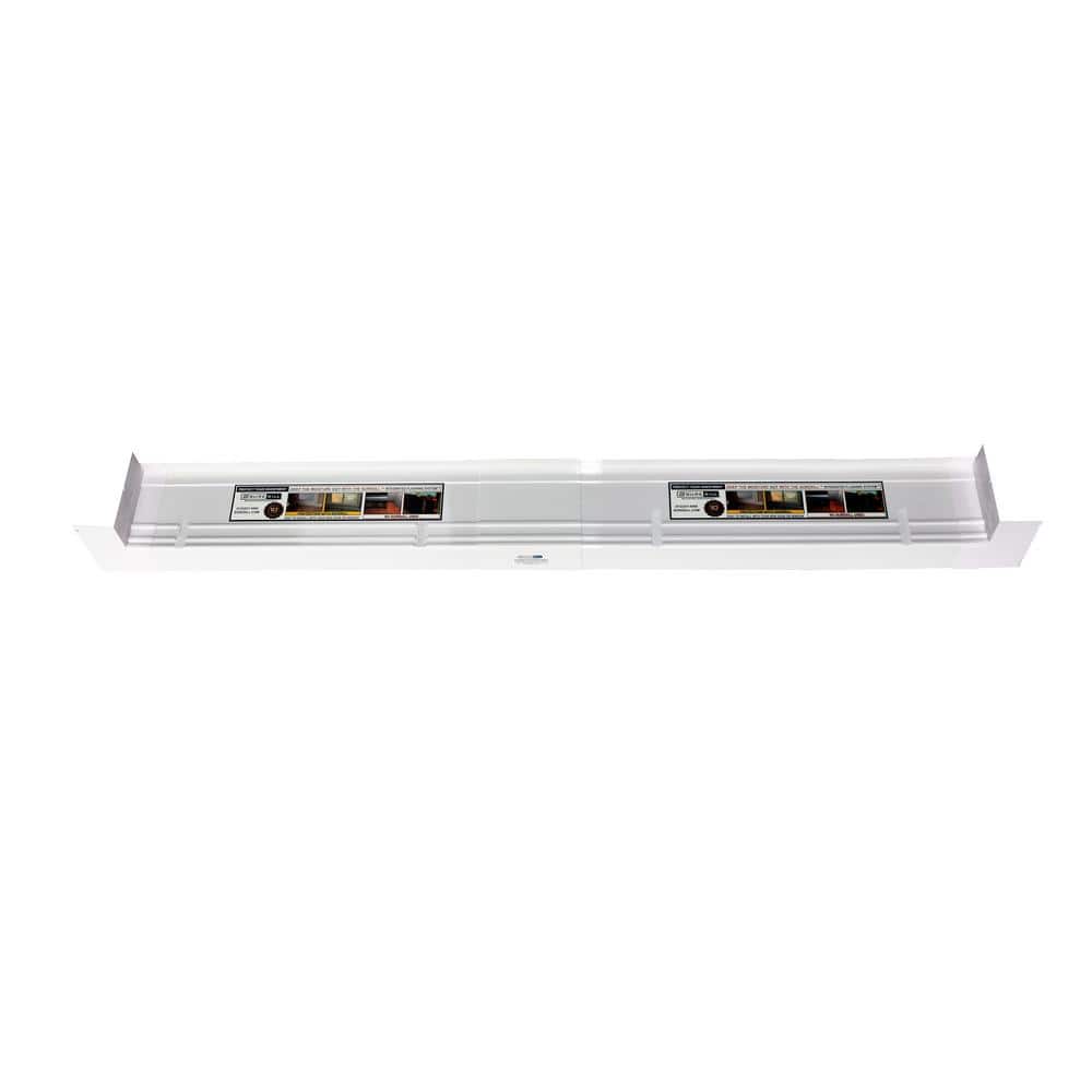 SureSill 4-9/16 in. x 80 in. PVC Sloped Sill Pan Flashing Kit for ...