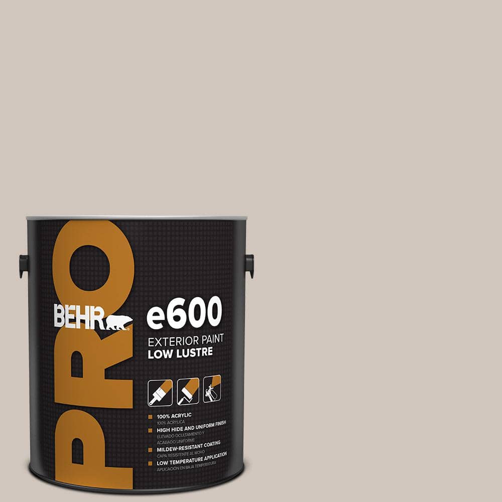 BEHR PRO 1 gal. #PWN-71 Smoked Umber Low Luster Exterior Paint PR62001 ...