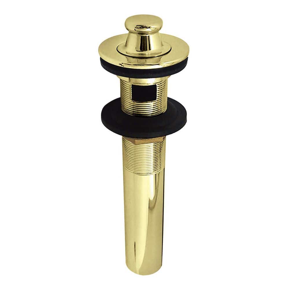 Kingston Brass 17-Gauge Lift and Turn Bathroom Sink Drain, Polished ...