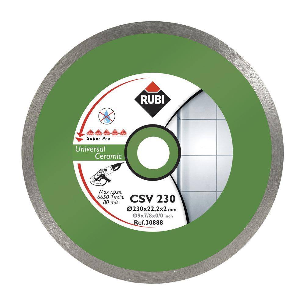 Rubi CSV 4-1/2 in. Superpro Grinder Blade 30882 - The Home Depot