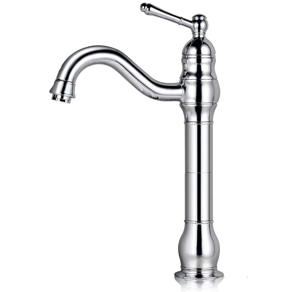 Reviews for AKLFGN Single Hole Single Handle Waterfall Vessel Sink ...