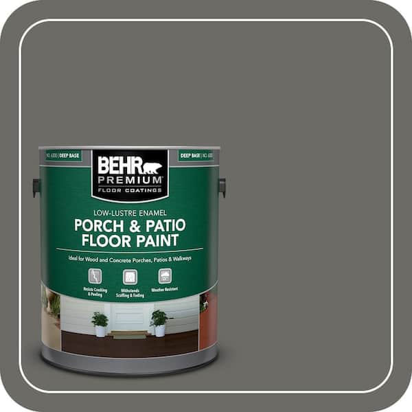 BEHR PREMIUM 1 gal. #PPU24-18 Great Graphite Low-Lustre Enamel Interior ...