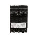 Siemens 40 Amp Double-Pole and (2) 15 Amp Single-Pole Type QT Triplex ...