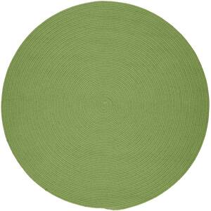 Rhody Rug Joy Braids Solid Violet 2 ft. x 4 ft. Oval Indoor/Outdoor ...