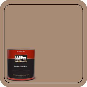 BEHR ULTRA 1 gal. #N240-5 Rodeo Tan Extra Durable Flat Interior Paint ...