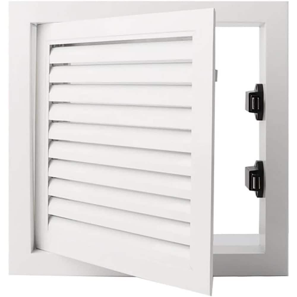 KIWDZFU 11.65 x 11.65 in. Square White Aluminum Alloy Access Panel for ...