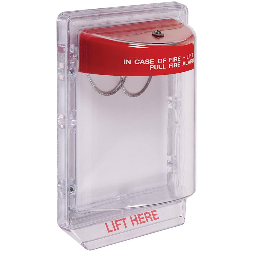 Safety Technology Stopper II Fire Pull Station Guard without Horn, with ...
