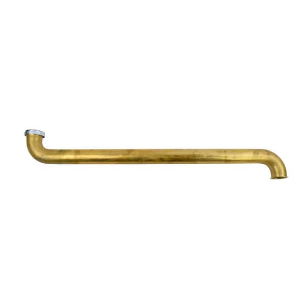 Oatey 24 in. Brass Double Ended Waste Arm 1000000223 - The Home Depot