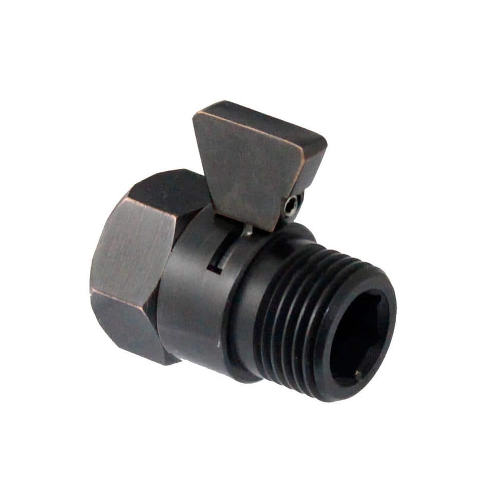 Water-Saver Volume Flow Control and Shut Off Valve for Shower Heads and ...