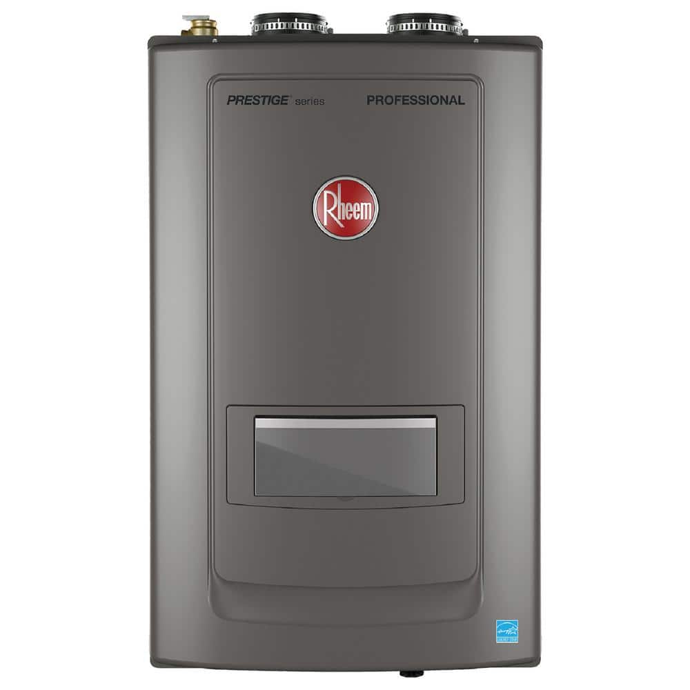 Rheem Prestige 9.0 GPM Natural Gas High Efficiency Combi Boiler with ...