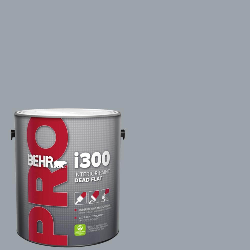 BEHR PRO 1 gal. #MQ5-22 Rainmaster Dead Flat Interior Paint PR31001 ...
