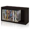 Way Basics zBoard Espresso Stackable DVD Rack Storage WB-DVD-EO - The ...