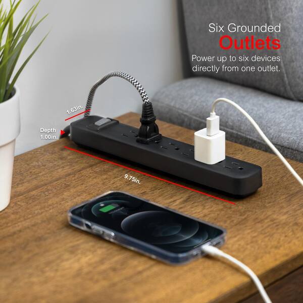 Floor To Ceiling Power Strip Power Plate MOVE Stability Bar & Power