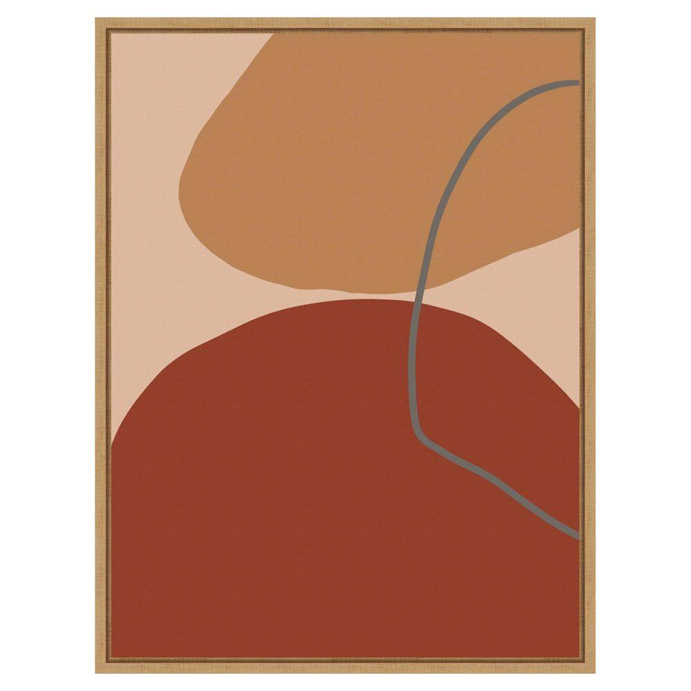 Amanti Art Subtile by Yopie Studio 1 Piece Floater Frame Canvas Giclee ...