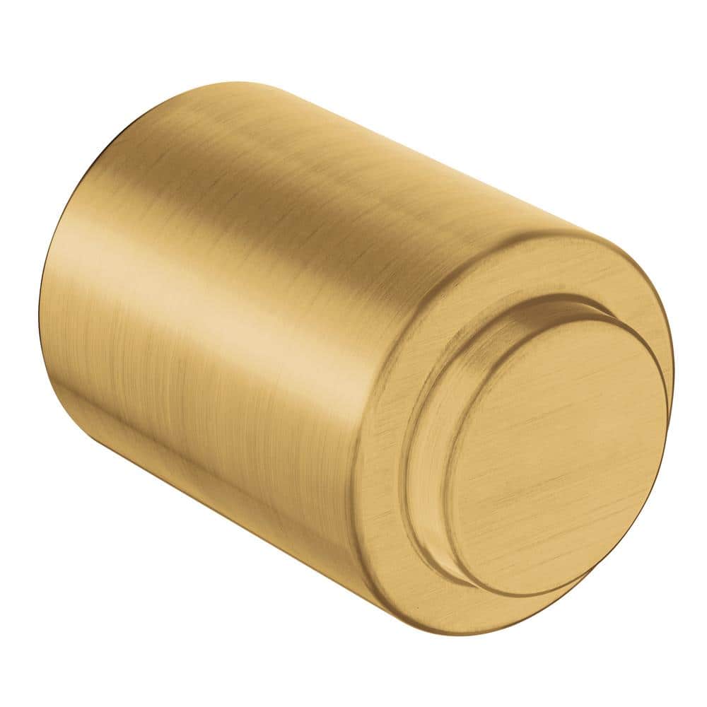 MOEN Iso 7/8 in. Brushed Gold Cabinet Knob DN0705BG - The Home Depot