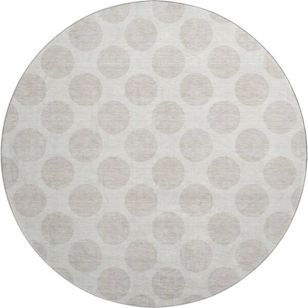 Addison Rugs Mayfield Premium Machine Washable Abstract AMF980 Ivory 8 ...