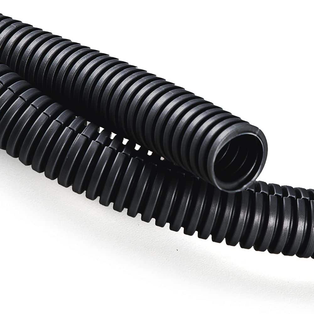 20 ft. 1/2 in. Wire Loom Split Tubing Auto Wire Conduit Flexible High ...