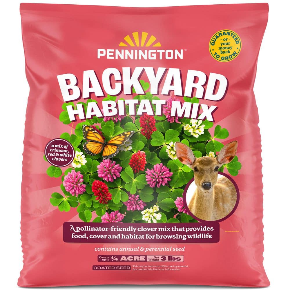 Pennington 3 lbs. 10,000 sq. ft. Backyard Habitat Seed 100551460 - The ...